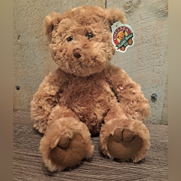 chelsea teddy bear co. | Toys | Chelsea Teddy Bear Company Bear Brown Plush Traditional Tags ...